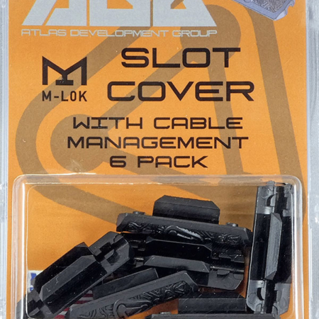 M-Lok Slot Covers w/Cable Management - Atlasdg.com